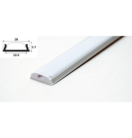2m bendable/ flexible aluminium LED profile O2 easy to bend no tooling ...