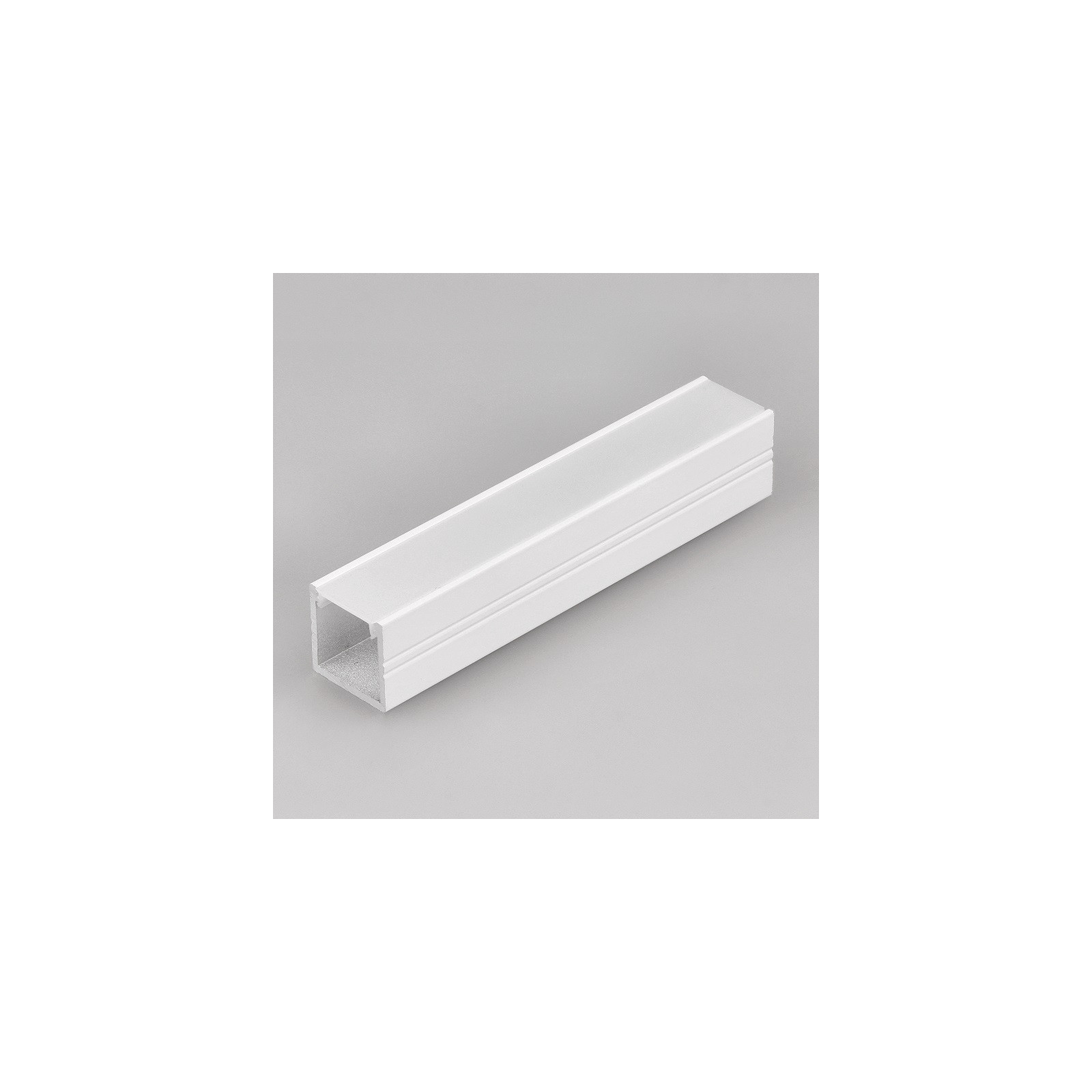 2m LED profile TH2 (painted, white), set with cover - TH2 LED Profile ...