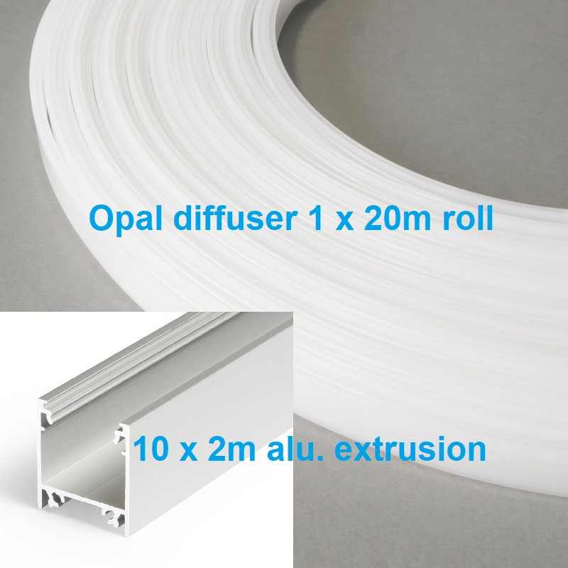 Led strips, tapes, customized lights and aluminium channels, extrusion ...