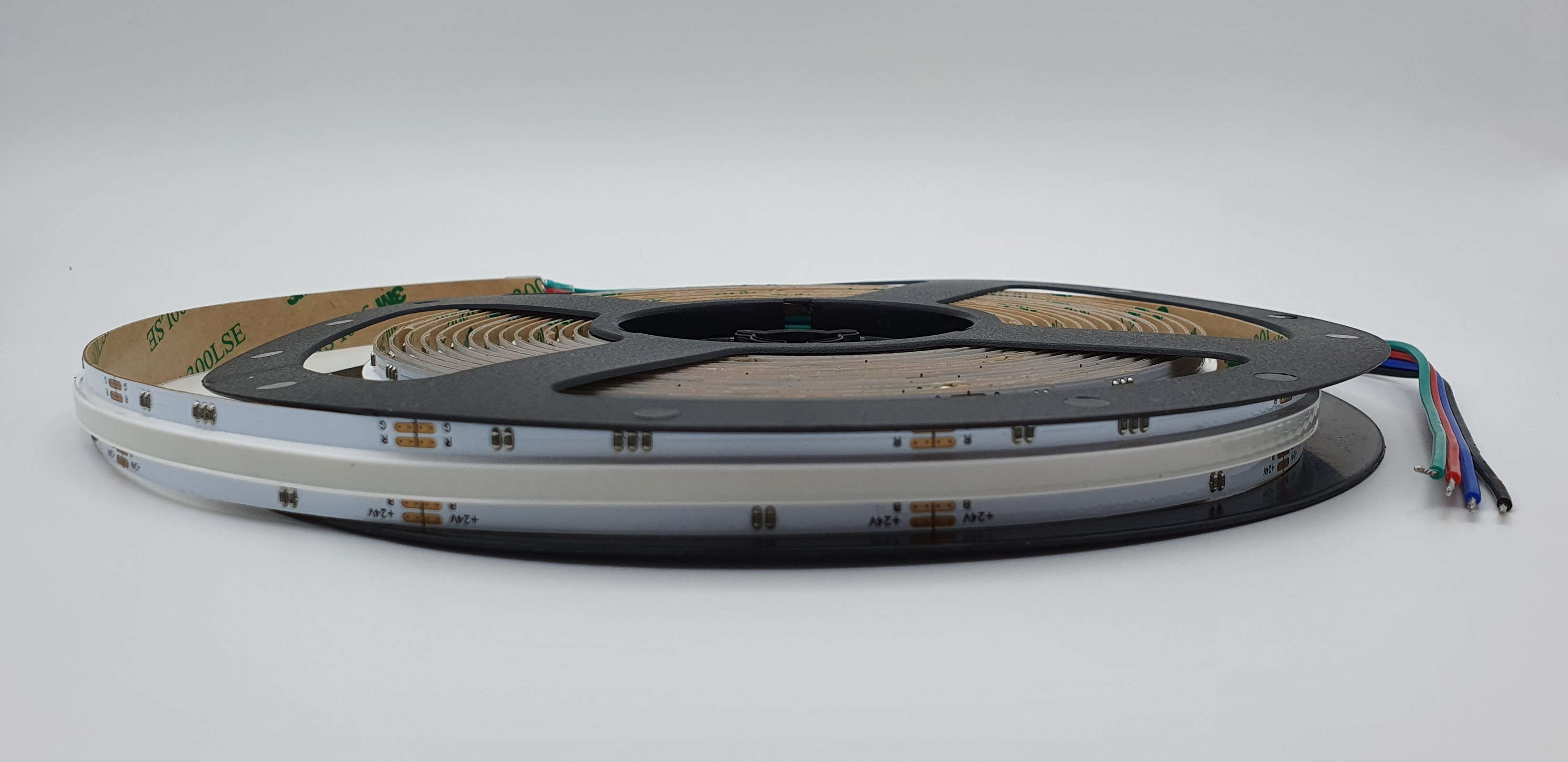 24VDC COB LED tape, RGBW (4000K), 14W/m, IP20, 5m (70W), Pro series ...