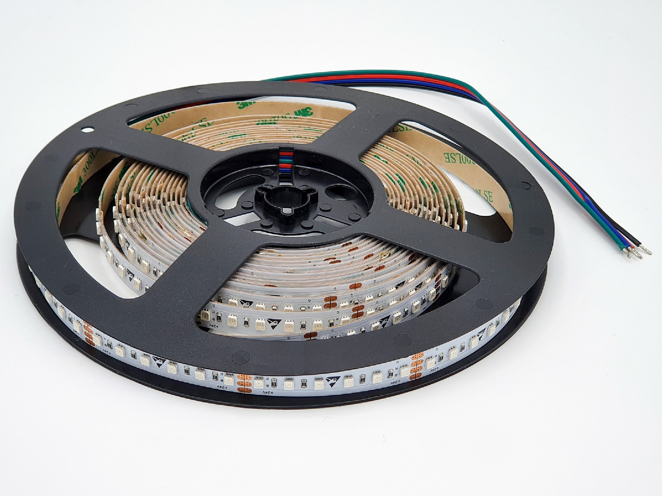 24VDC LED tape 6mm, RGB, 17W/m, 120LED/m IP20, 5m (85W, 600 LED ...