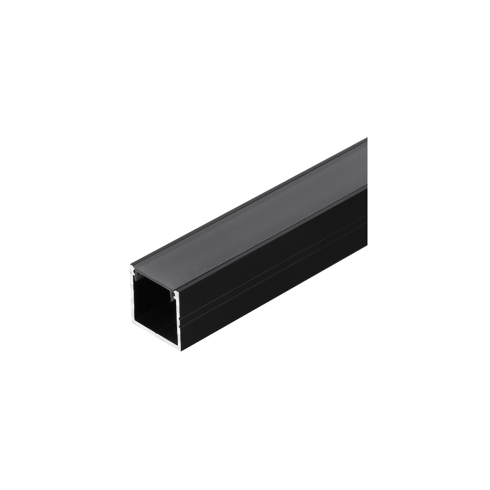 LED profile SMART16 BC3/U4 black anod - TH2 LED Profile - Marc LED Ltd