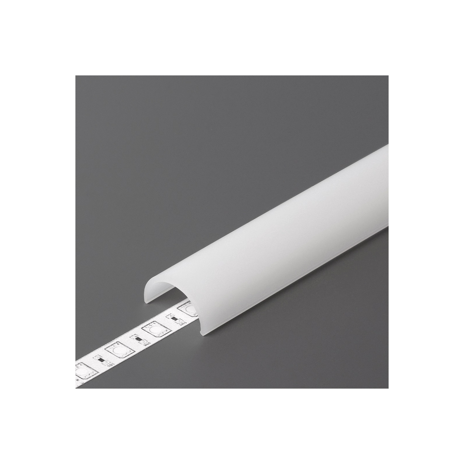 Sample of extra opal diffuser/ cover for LED profile ARCH1 - ARCH1 LED ...