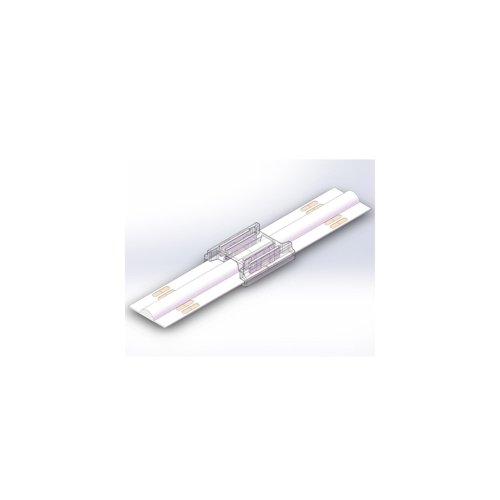 4 Pin Tape to Tape Connector for 10mm IP20 RGB COB Strip, no soldering ...