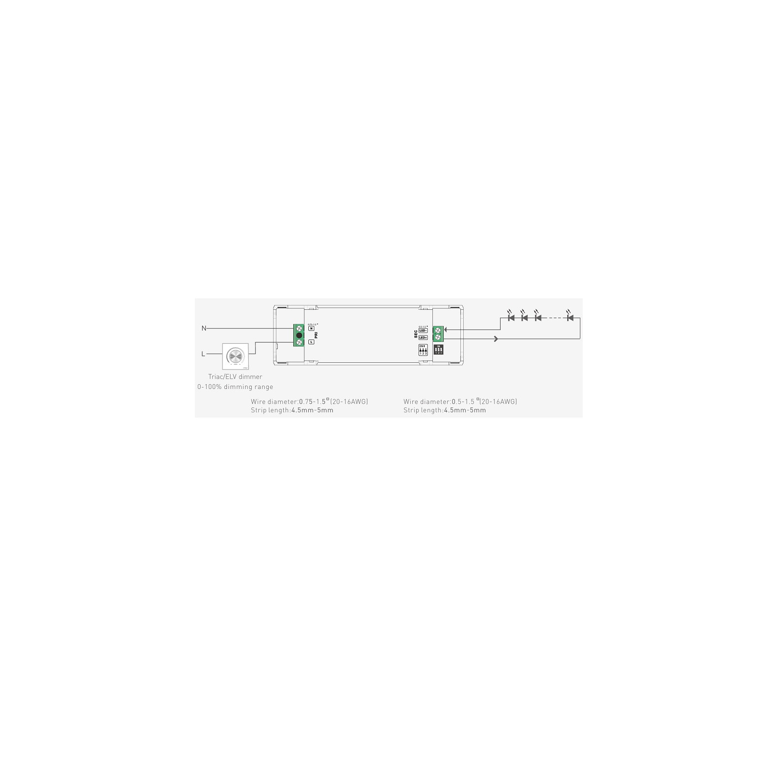 15W 350-700mA CC Triac Driver SE-15-350-700-G1T - Constant Current LED ...