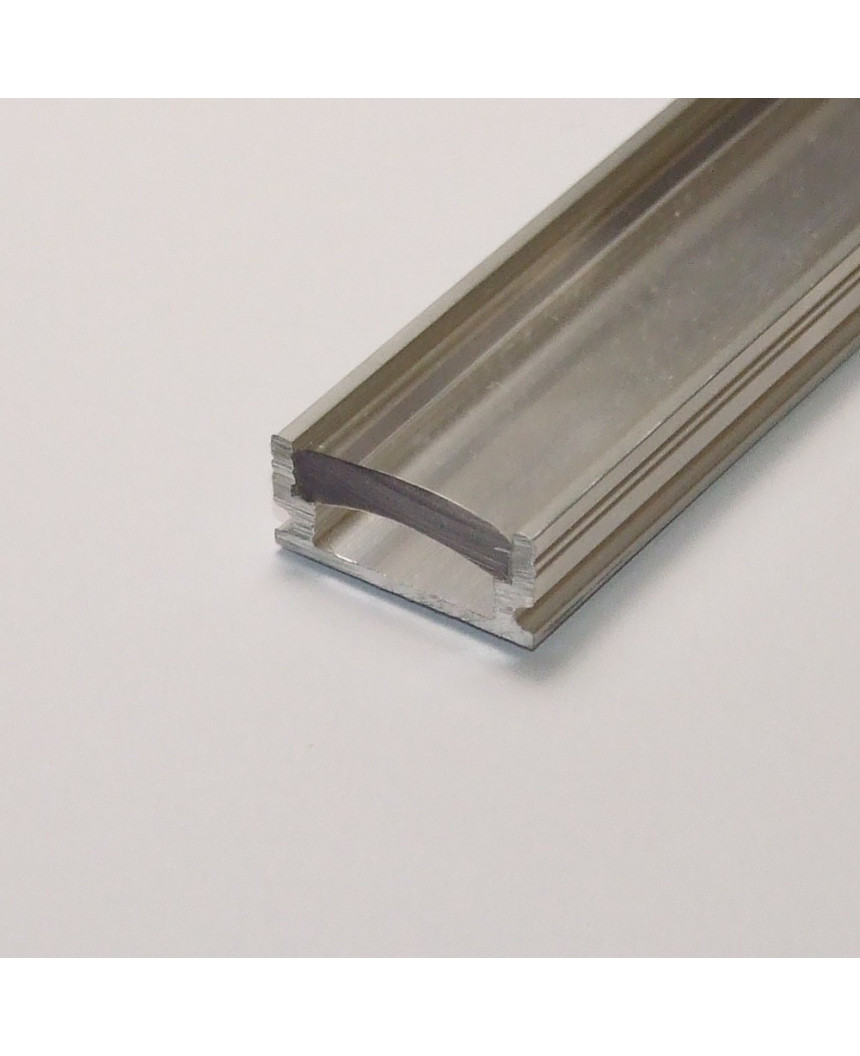 P5 LED profile 3m recessed extrusion, raw aluminium, special diffuser ...