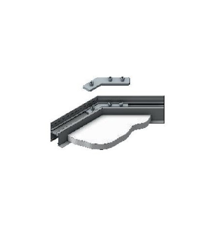 C1 connection bracket /connector 135 degree horizontal for LED profile ...