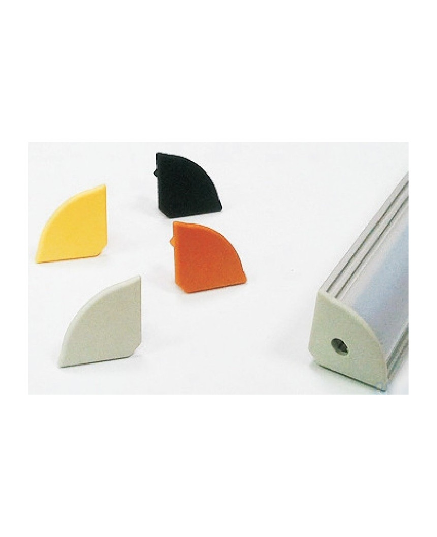 P3 extra end cap for LED profile - P3 LED Profile - Marc LED Ltd