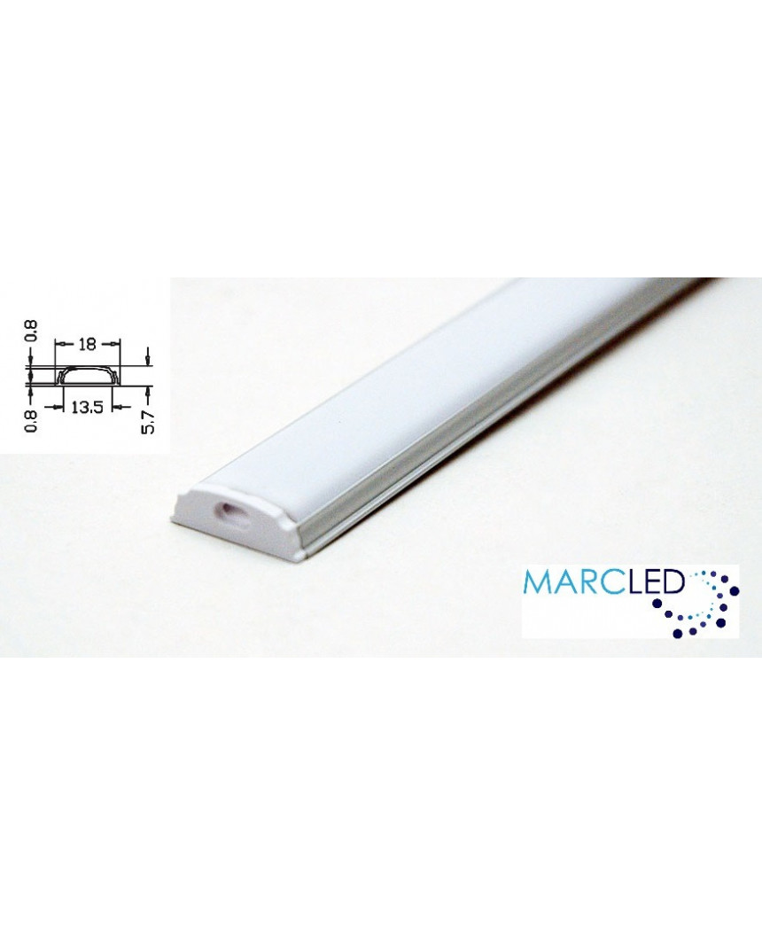 1m bendable/ flexible aluminium LED profile O2 easy to bend no tooling ...