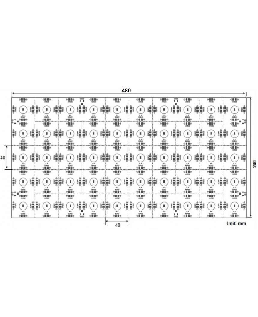 24Vdc 36W 2700K 1-LED-cut SMD2835 160 Degree Flexible Soft LED Module ...