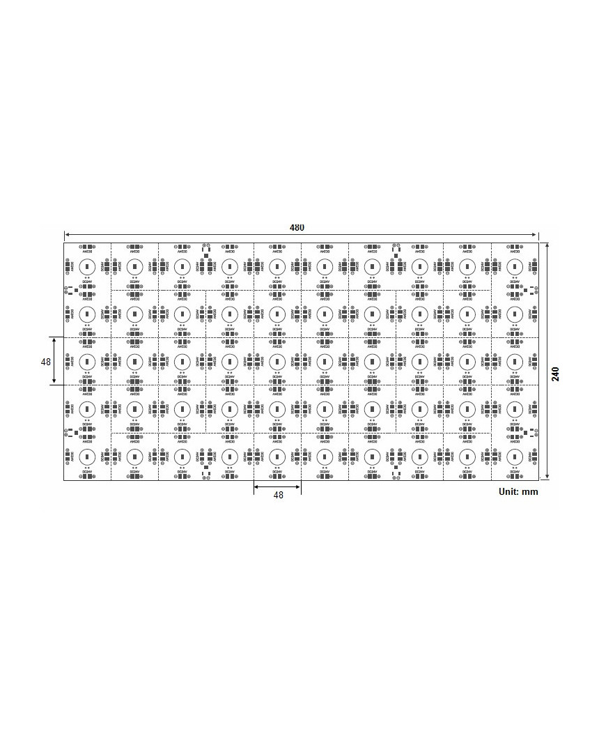 24Vdc 36W 3000K 1-LED-cut SMD2835 160 Degree Flexible Soft LED Module ...