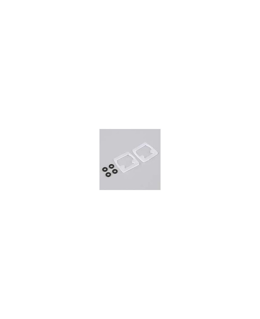 3m recessed floor LED profile T5 (anodized, silver), with opal cover ...