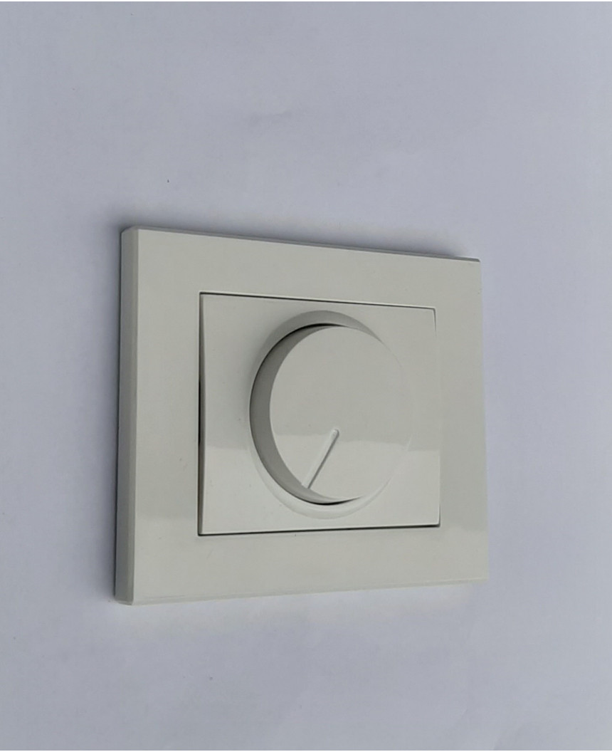 Universal push-rotate dimmer for dimmable HV LED, HV halogen, and more ...